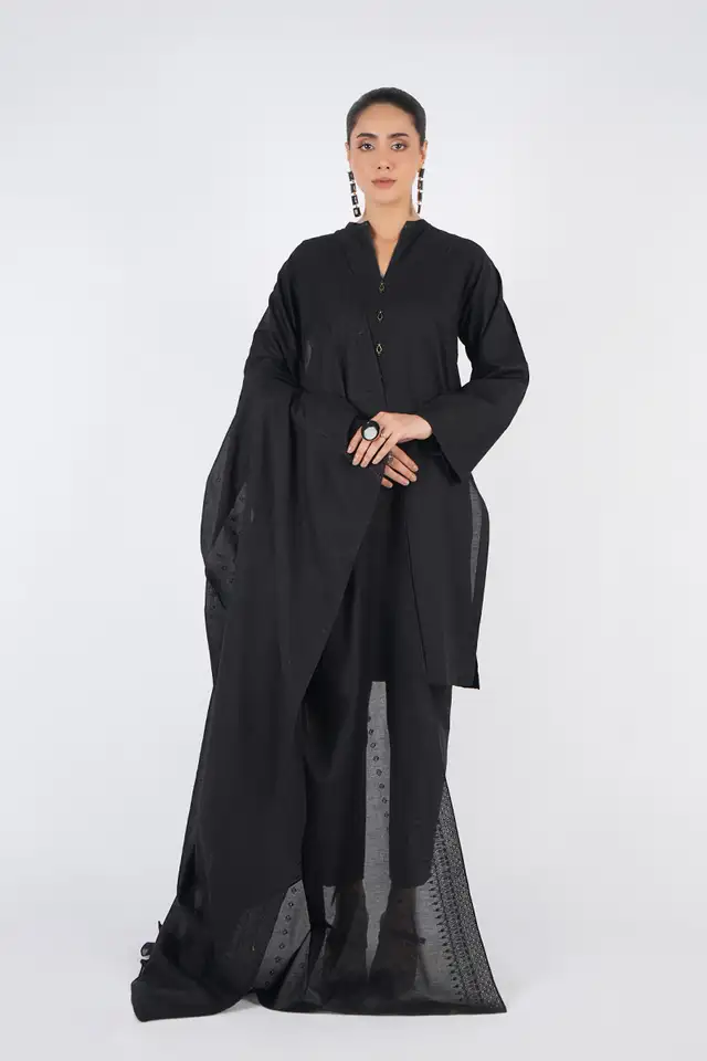 IVORY ELEGANCE SHAWL | Bareeze